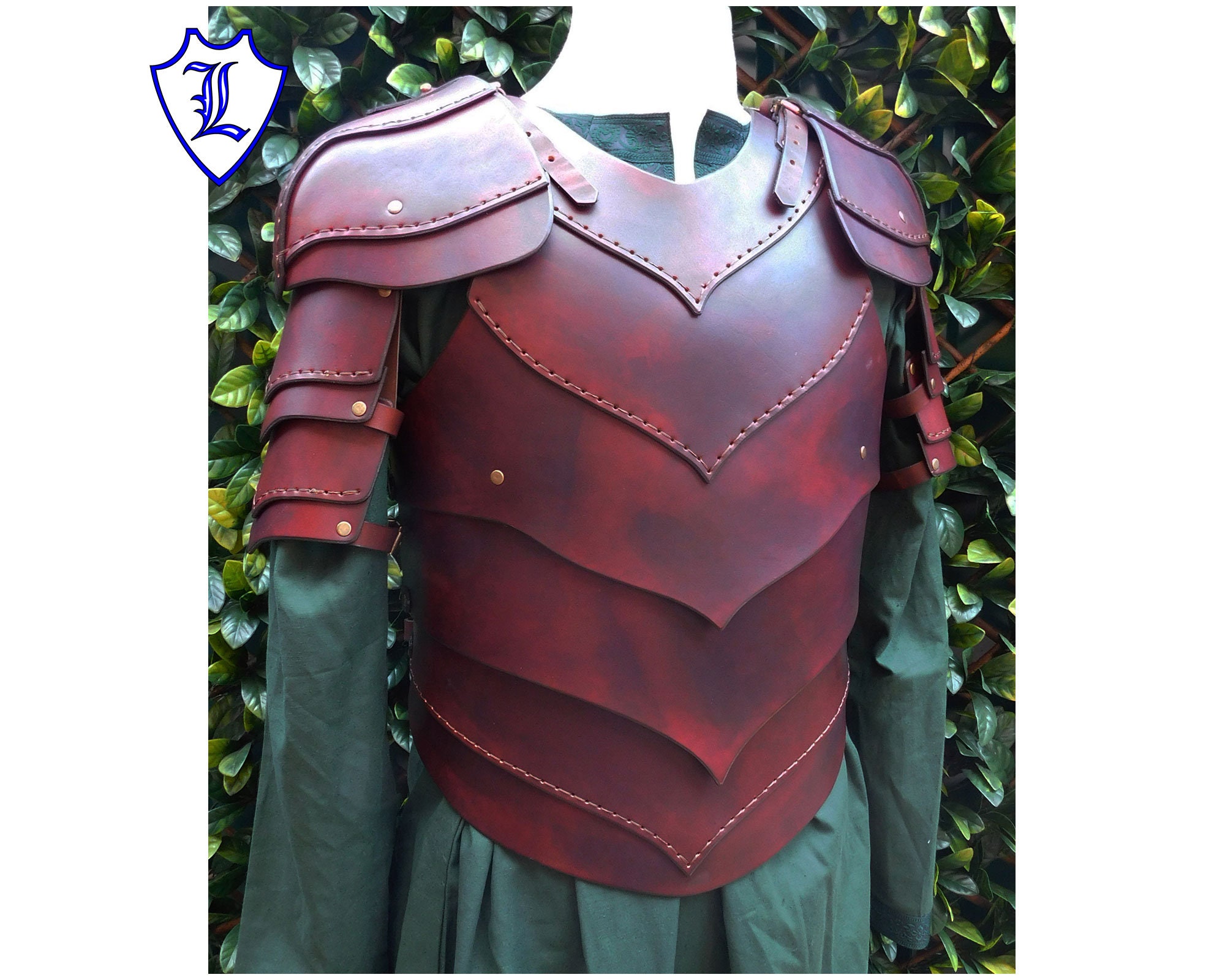 Ranger's Masculine Leather Armour Handmade for SCA LARP - Etsy