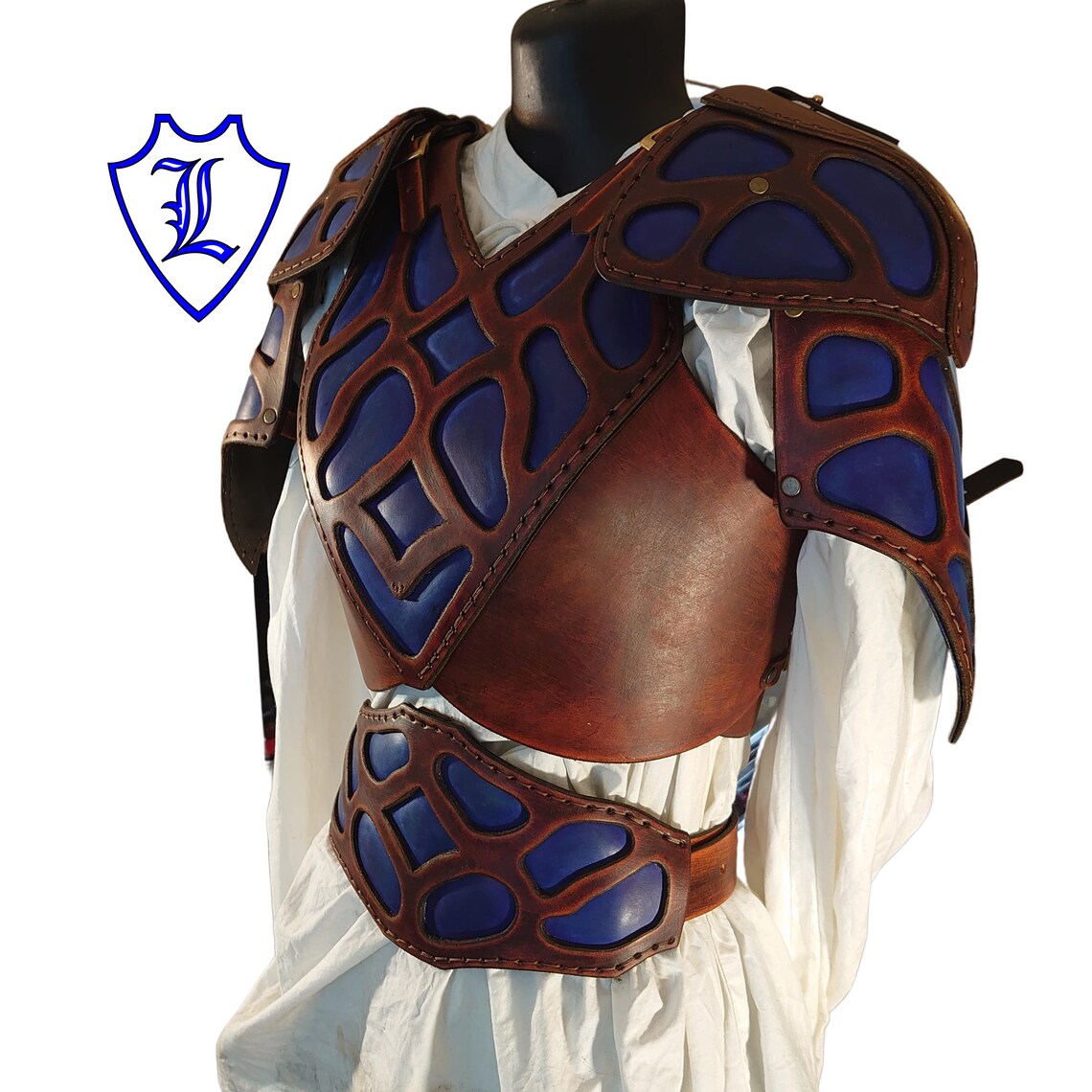 Ethereal B Ladies Leather Armour Handmade for SCA LARP Cosplay - Etsy