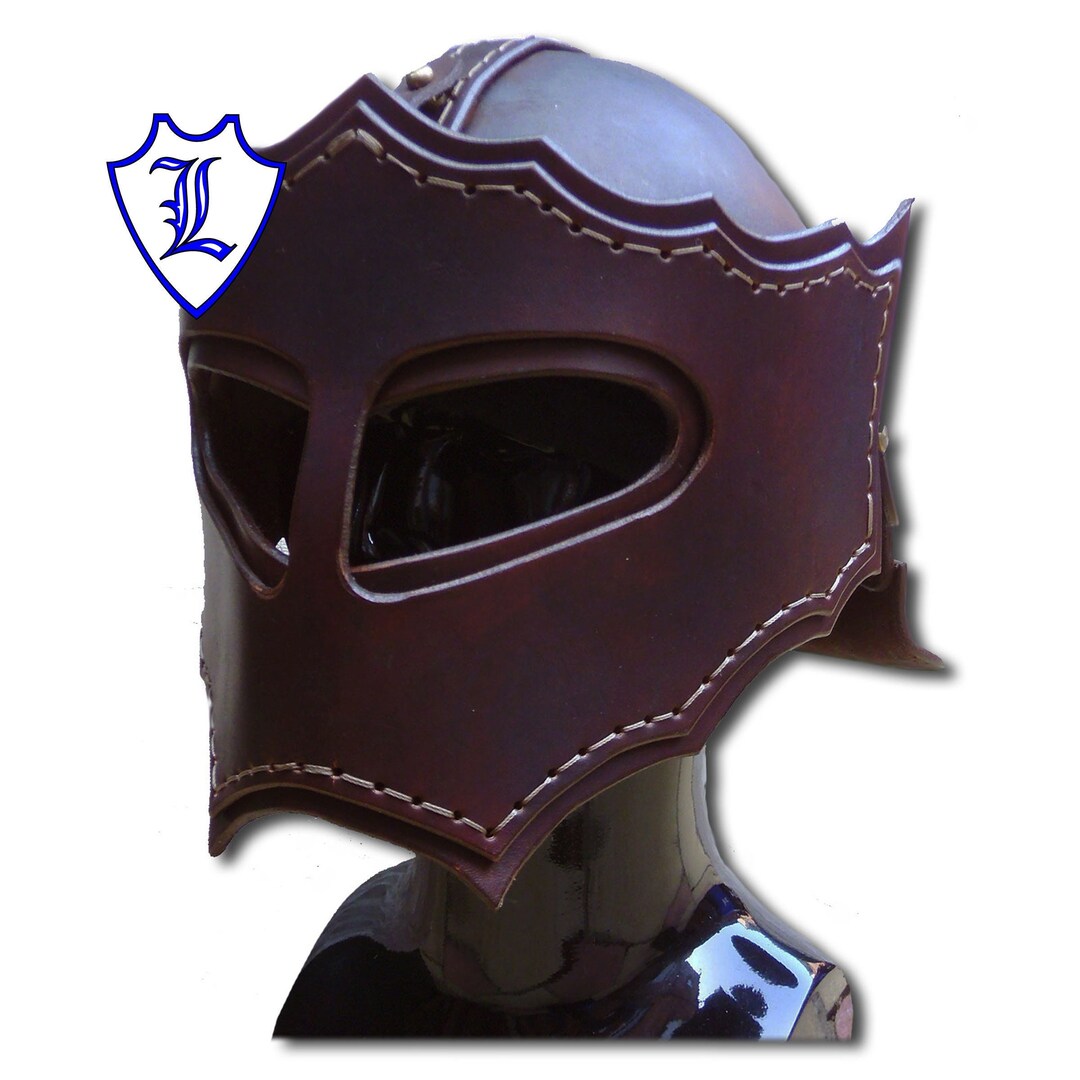 Visored Dragon Helm Handmade for SCA LARP Cosplay and Fantasy Fairs - Etsy