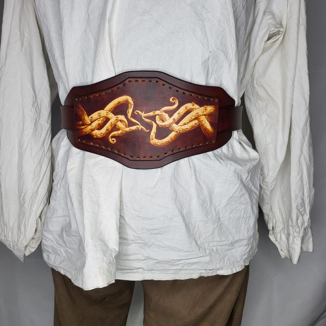 Tentacle 2 Astrid Belt Handmade for SCA LARP Cosplay & Fantasy Fairs - Etsy