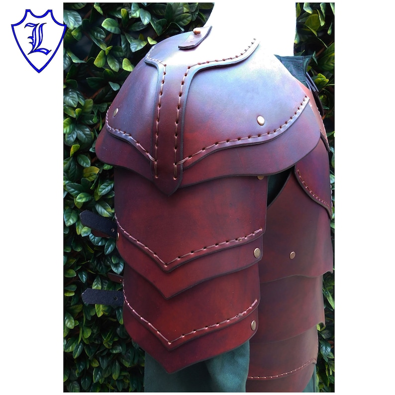 Ranger's Masculine Leather Armour Handmade for SCA LARP Cosplay ...