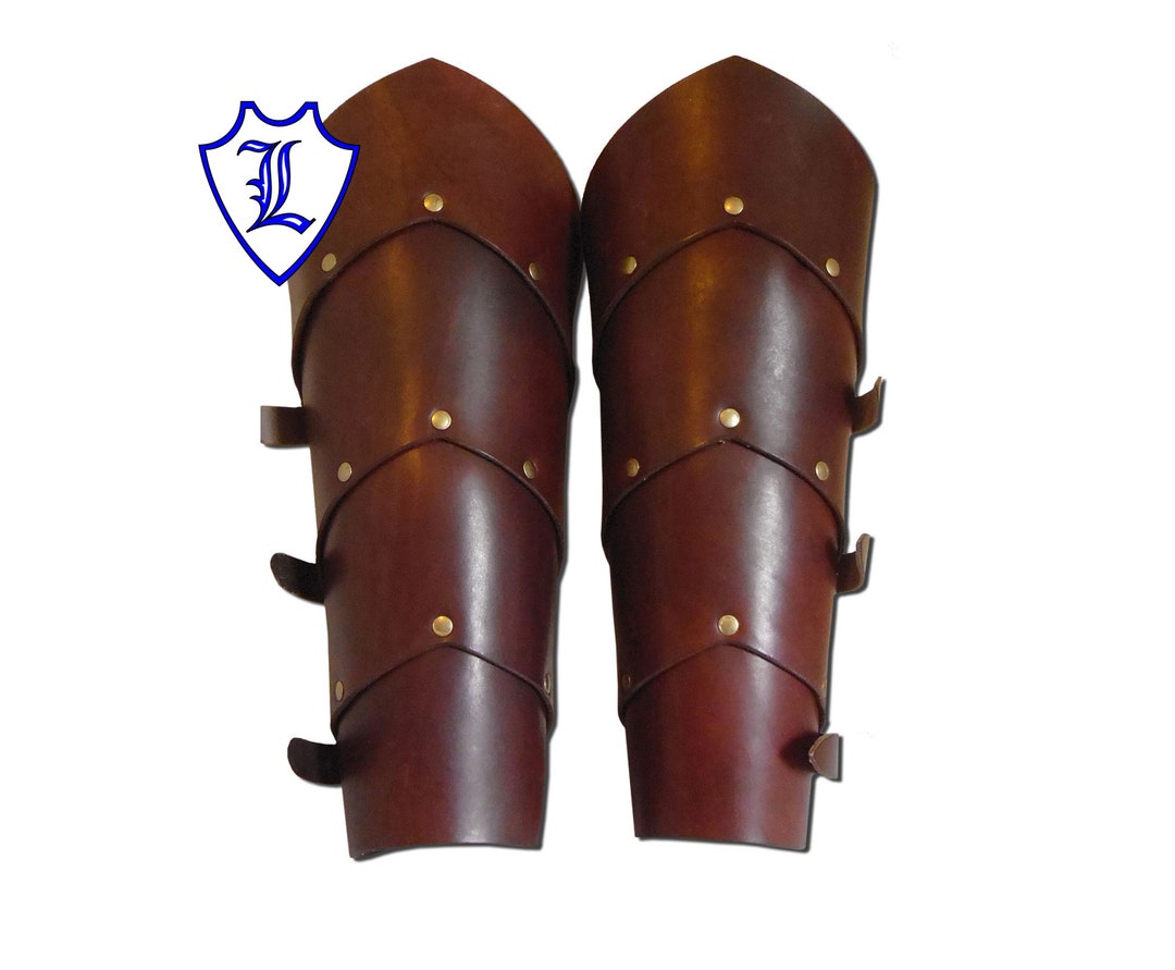 Ranger's Greaves (pair) Handmade for SCA LARP Cosplay and Fantasy Fairs ...