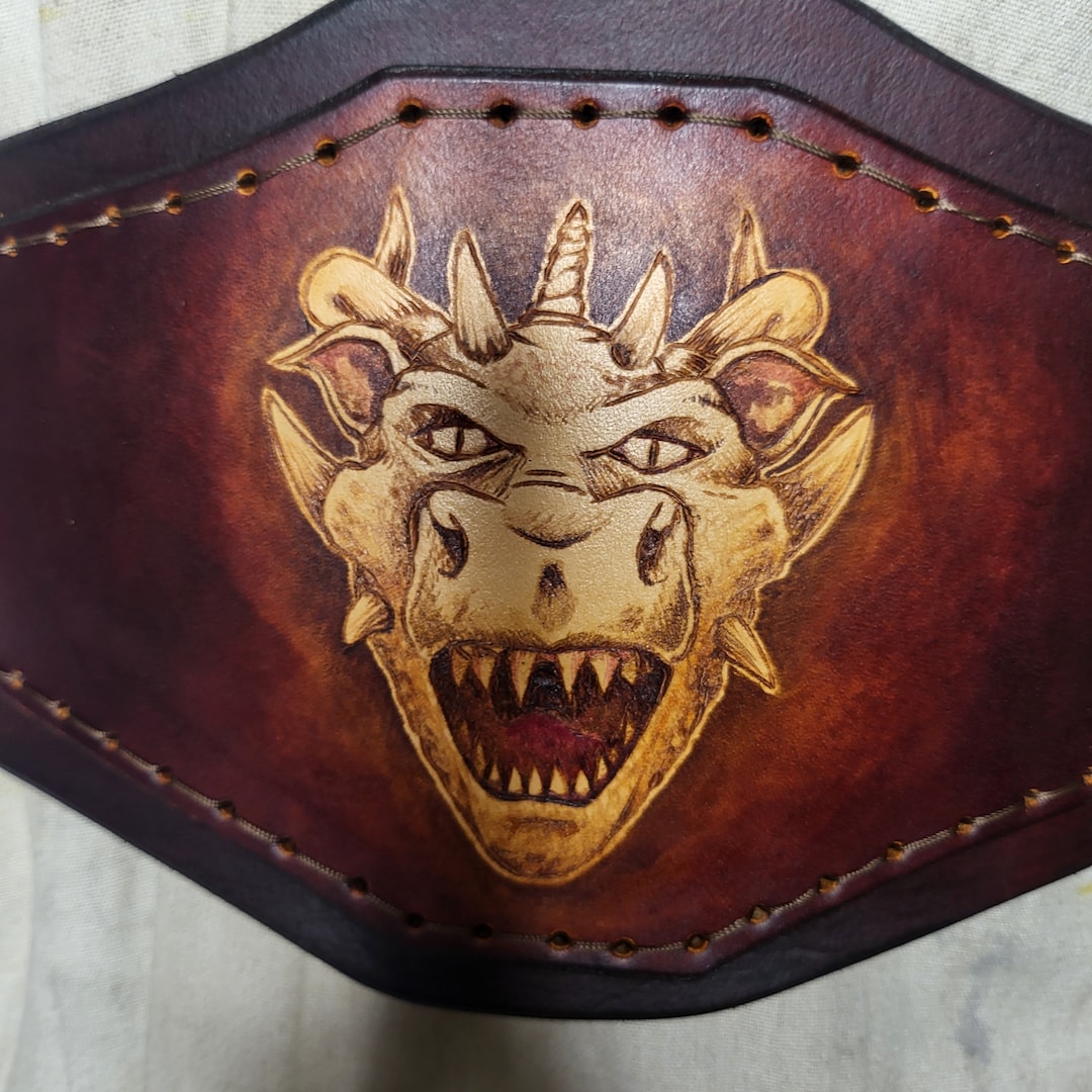 Dragon Astrid Belt Handmade for SCA LARP Cosplay & Fantasy Fairs - Etsy