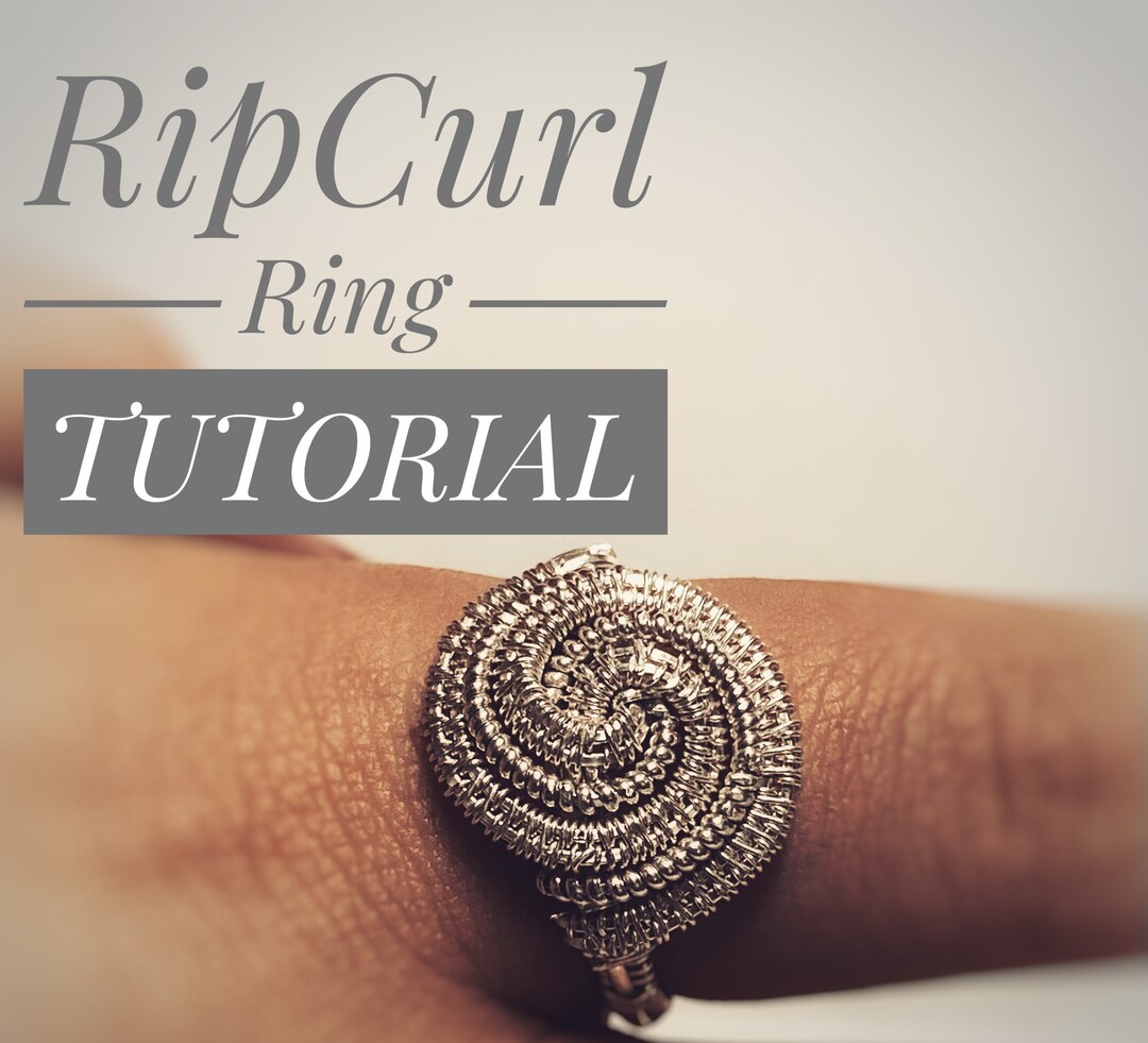 Wire Wrap, Rip Curl Ring Tutorial - Etsy