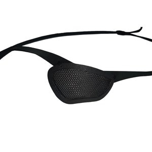Mesh Eye Patch - See-through and Breathable for Sports and Cosplay ...