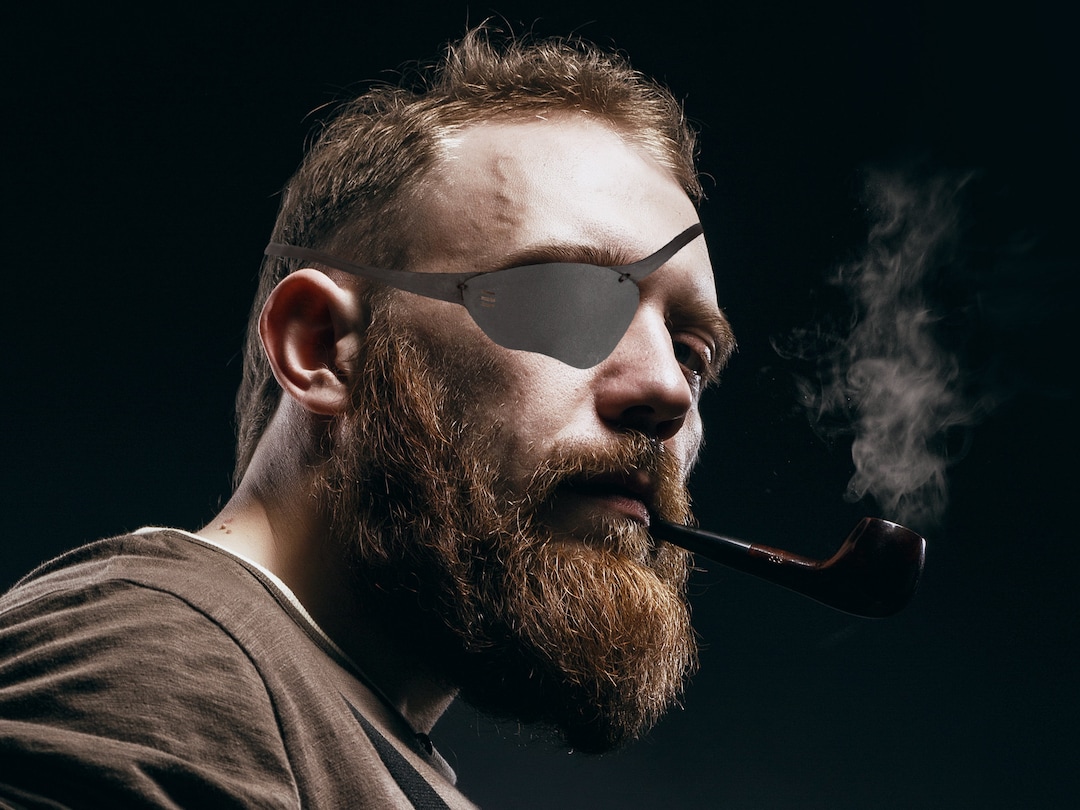 Ultimate Kydex and Leather Eye Patch - Crenshaw Style, Concave With ...