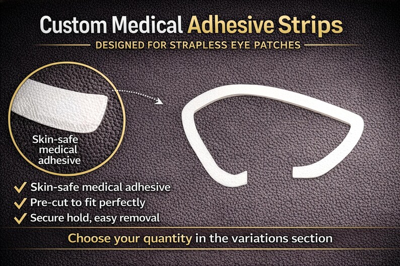 Strapless Eye Patch Medical Tape – Hypoallergenic, Secure Hold - Etsy