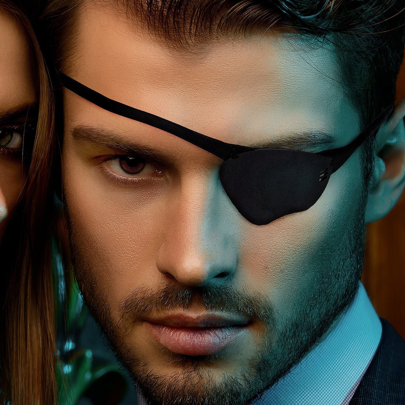 Eye Patchdan Crenshaw Eye Patch Adult Eye Patchleather Eye | Etsy UK