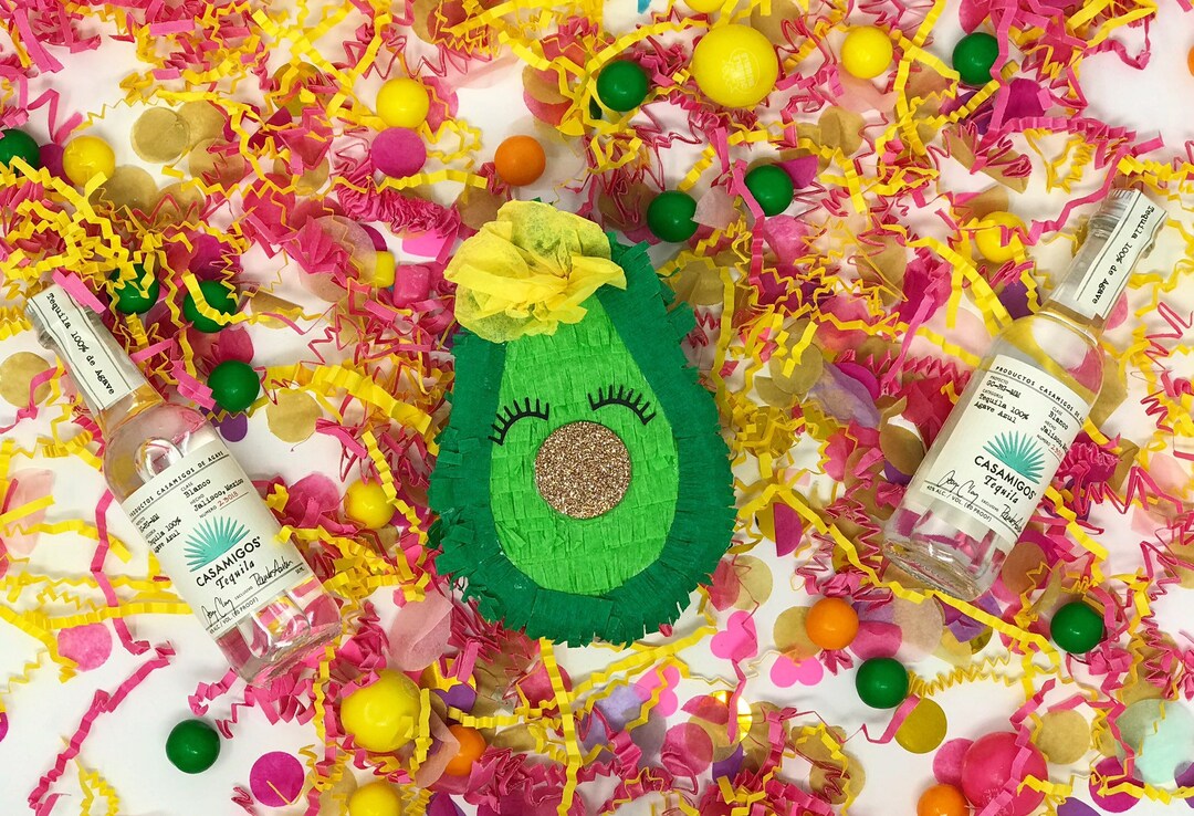 Avocado Mini Piñata Fiesta Decorations Cinco De Mayo - Etsy