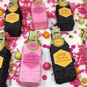 Champagne Mini Piñata, Bachelorette Party, Bridesmaid Proposal Piñata ...