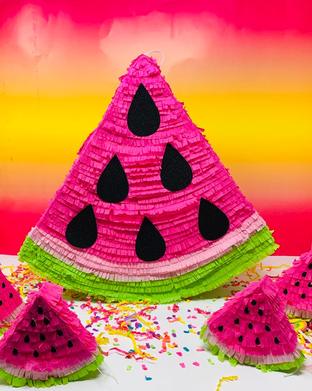 16 Inch Watermelon Piñata - Etsy