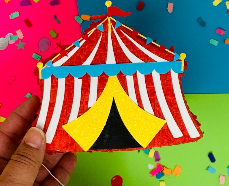 Circus Themed Mini Piñatas Circus Pinata Clown Pinata Seal - Etsy