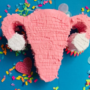 Personalized Uterus Mini Piñata: Feminist Statement Piece for ...