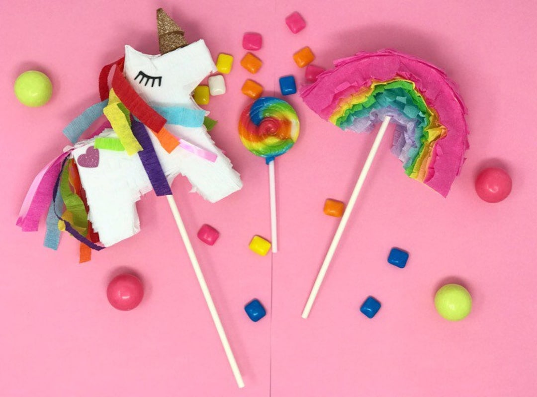 Custom Piñata Cake Topper for Virtual Baby Shower and Quinceanera ...