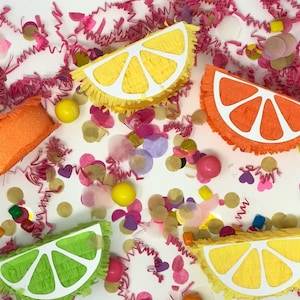 Colorful Mini Fruit Pinata Quinceañera Favors, Luau Party and Berry ...
