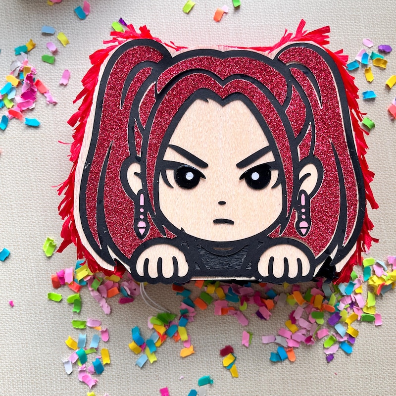 Kpop demon hunters piñata - Etsy México