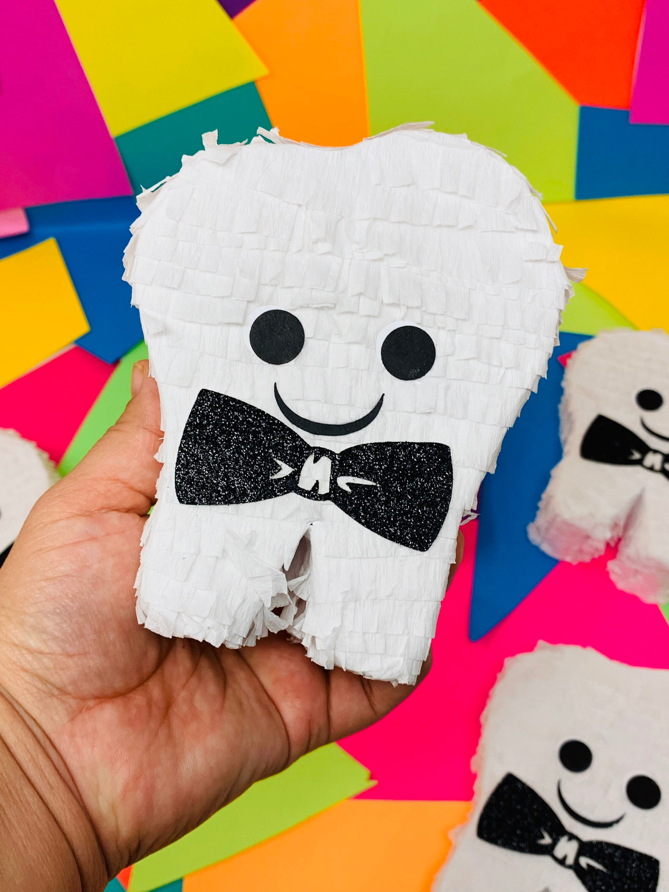 Tooth Mini Piñata Dentist Piñata First Tooth Lost First - Etsy
