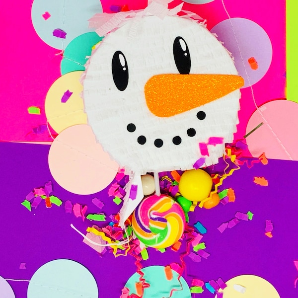 Snowman Pinata - Etsy