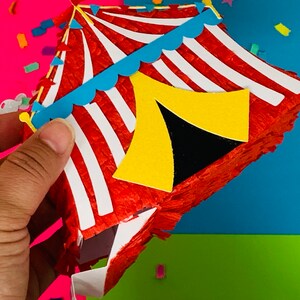 Circus Themed Mini Piñatas, Circus Pinata, Clown Pinata, Seal With Ball ...