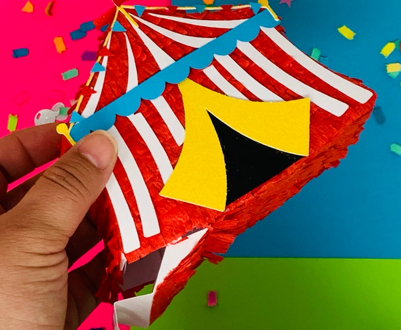 Circus Themed Mini Piñatas Circus Pinata Clown Pinata Seal - Etsy