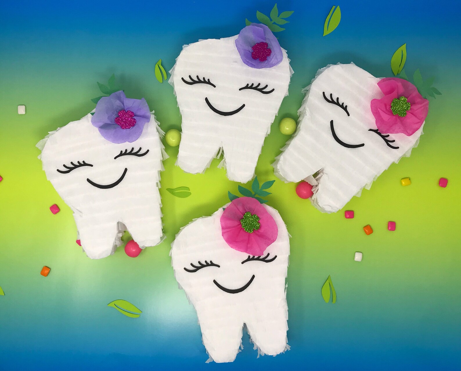 Tooth Mini piñata dentist piñata first tooth lost first | Etsy