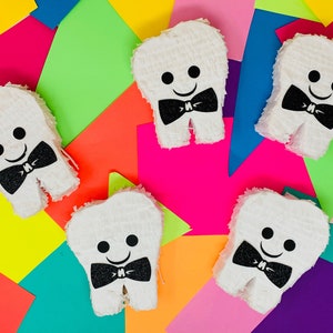 Tooth Mini Piñata Dentist Piñata First Tooth Lost First - Etsy