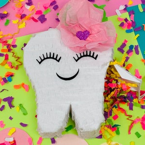 Tooth Mini Piñata Dentist Piñata First Tooth Lost First - Etsy