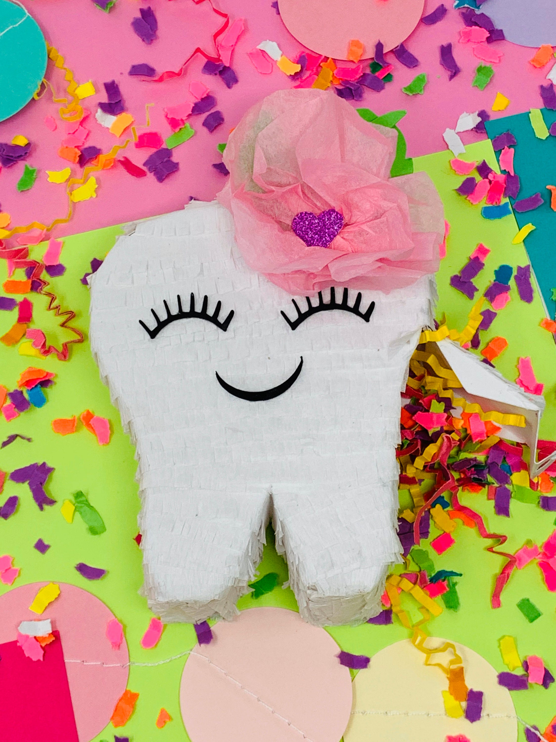 Tooth Mini piñata dentist piñata first tooth lost first | Etsy