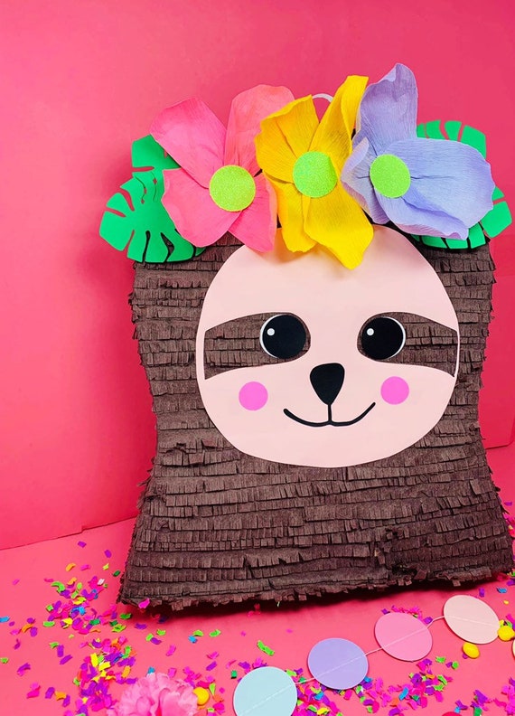 Sloth Piñata 16 Inches Sloth Pinata Sloth Party Sloth | Etsy