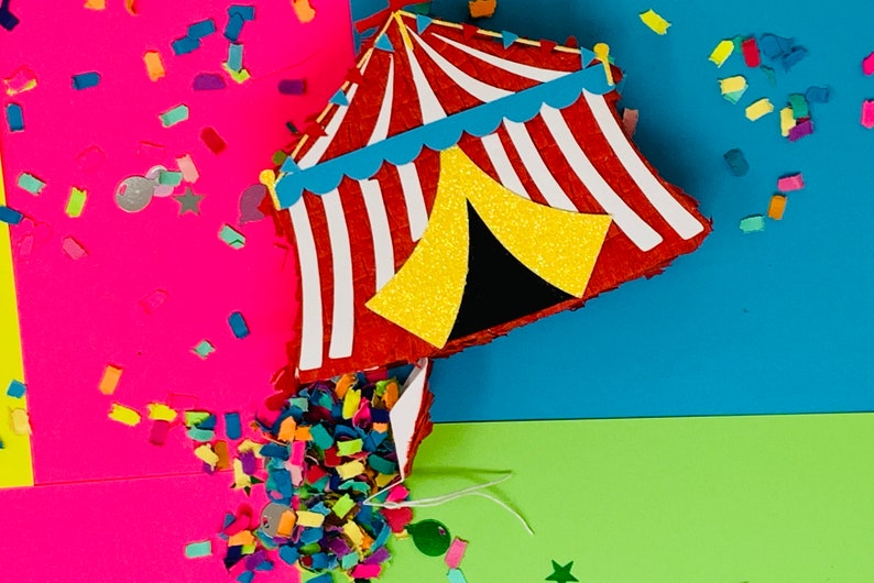 Circus Themed Mini Piñatas Circus Pinata Clown Pinata Seal - Etsy