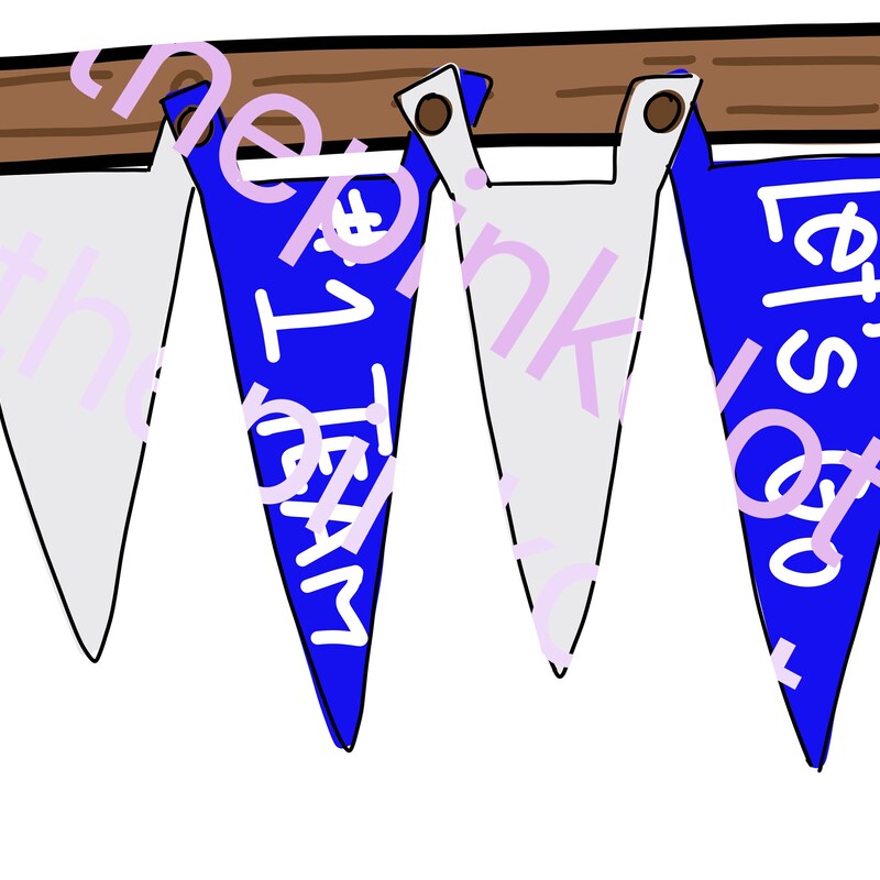 Pennant Flag - Etsy