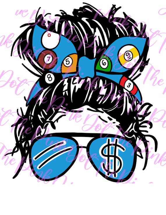 Billiards Girl Digital Download Png - Etsy