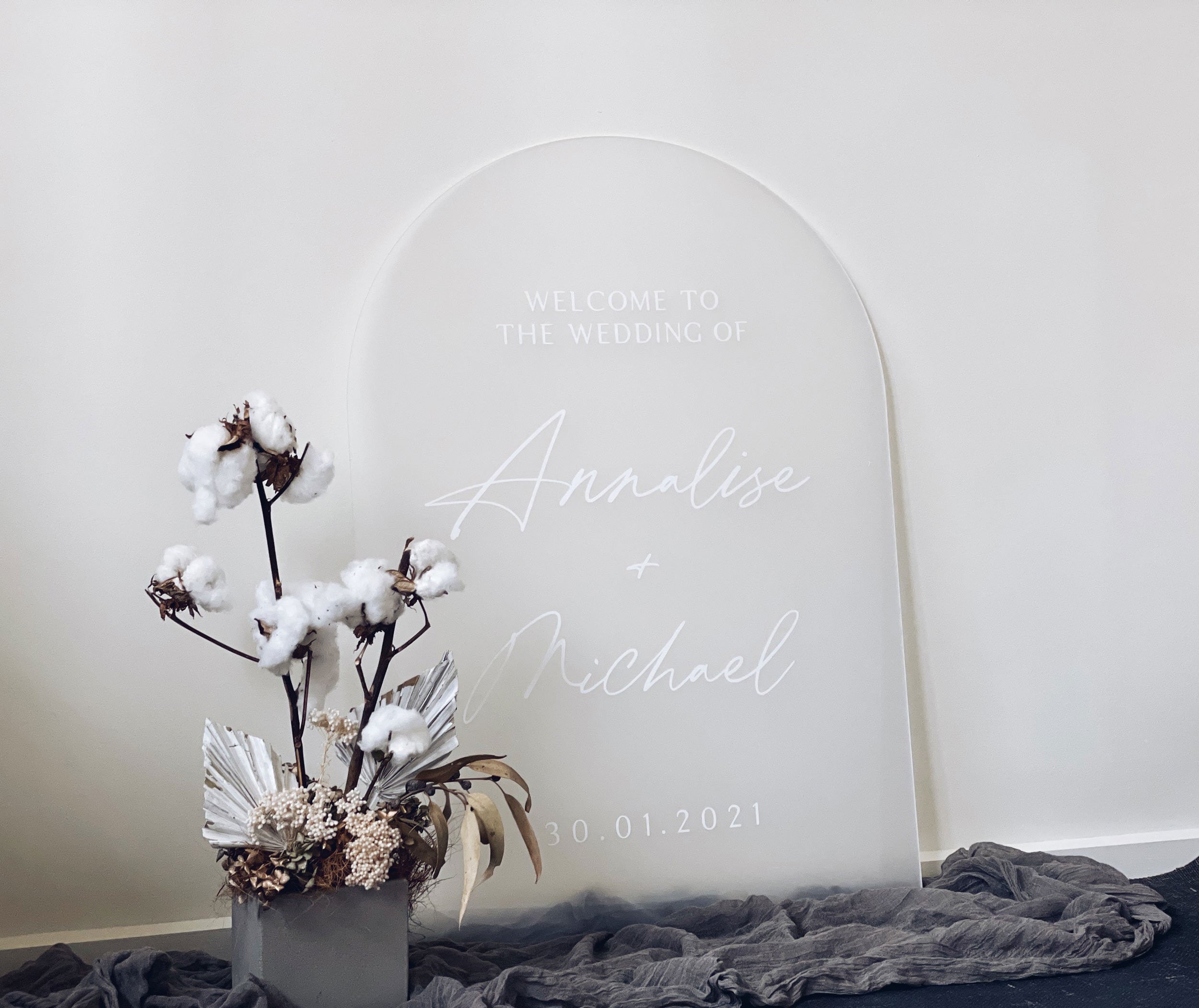 Frosted Acrylic Wedding Welcome Sign ,Acrylic Welcome Sign, Wedding ... Frosted Acrylic Wedding Welcome Sign ,Acrylic Welcome Sign, Wedding ...