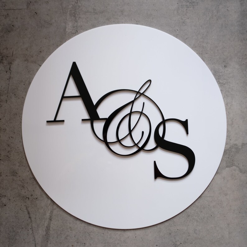 Wedding Names Sign. Acrylic Wedding Names. Monogram Bride | Etsy