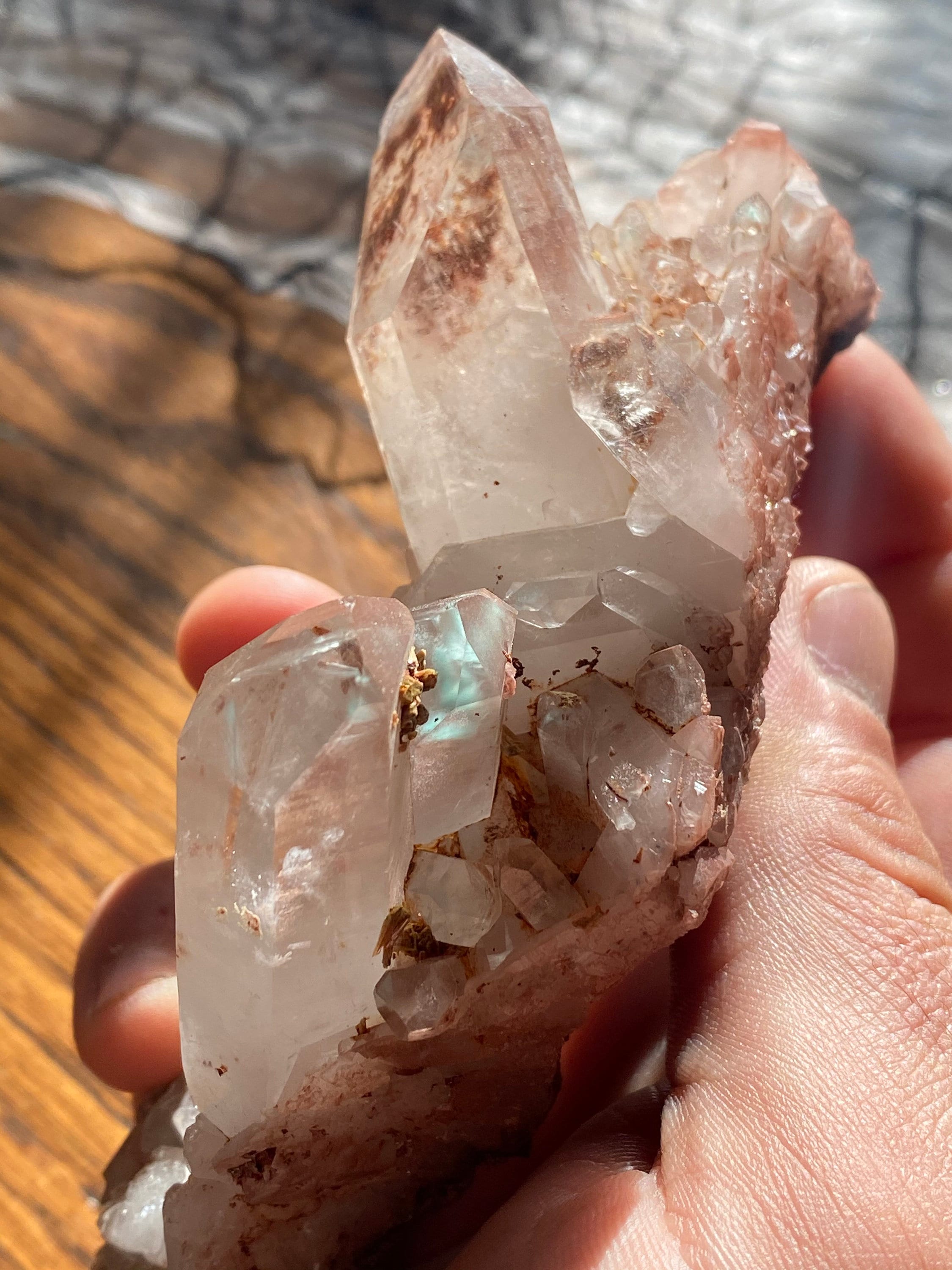 Ajoite Ajoite Quartz Ajoite included Quartz Ajoite Cluster | Etsy