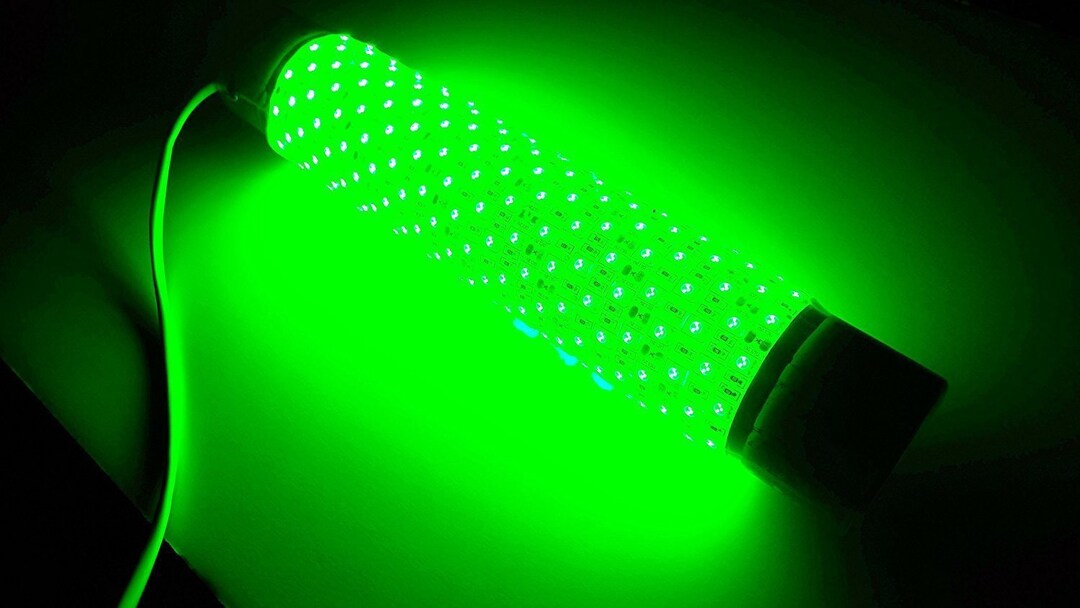 15000 Lumen Green LED Fishing Light, Underwater, Boat/dock, Night Lure ...