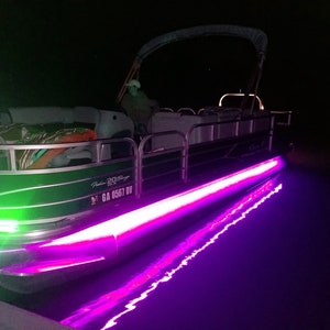Multi-color Pimp My Pontoon LED Under Deck Light Kit (16-26ft) - Etsy