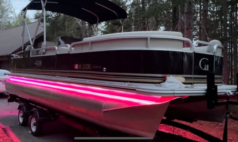 Multi-color Pimp My Pontoon LED Under Deck Light Kit (16-26ft) - Etsy