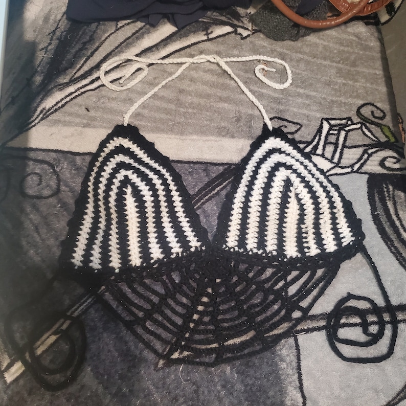 Jack Skellington Bikini Top PDF Pattern ONLY - Etsy Ireland