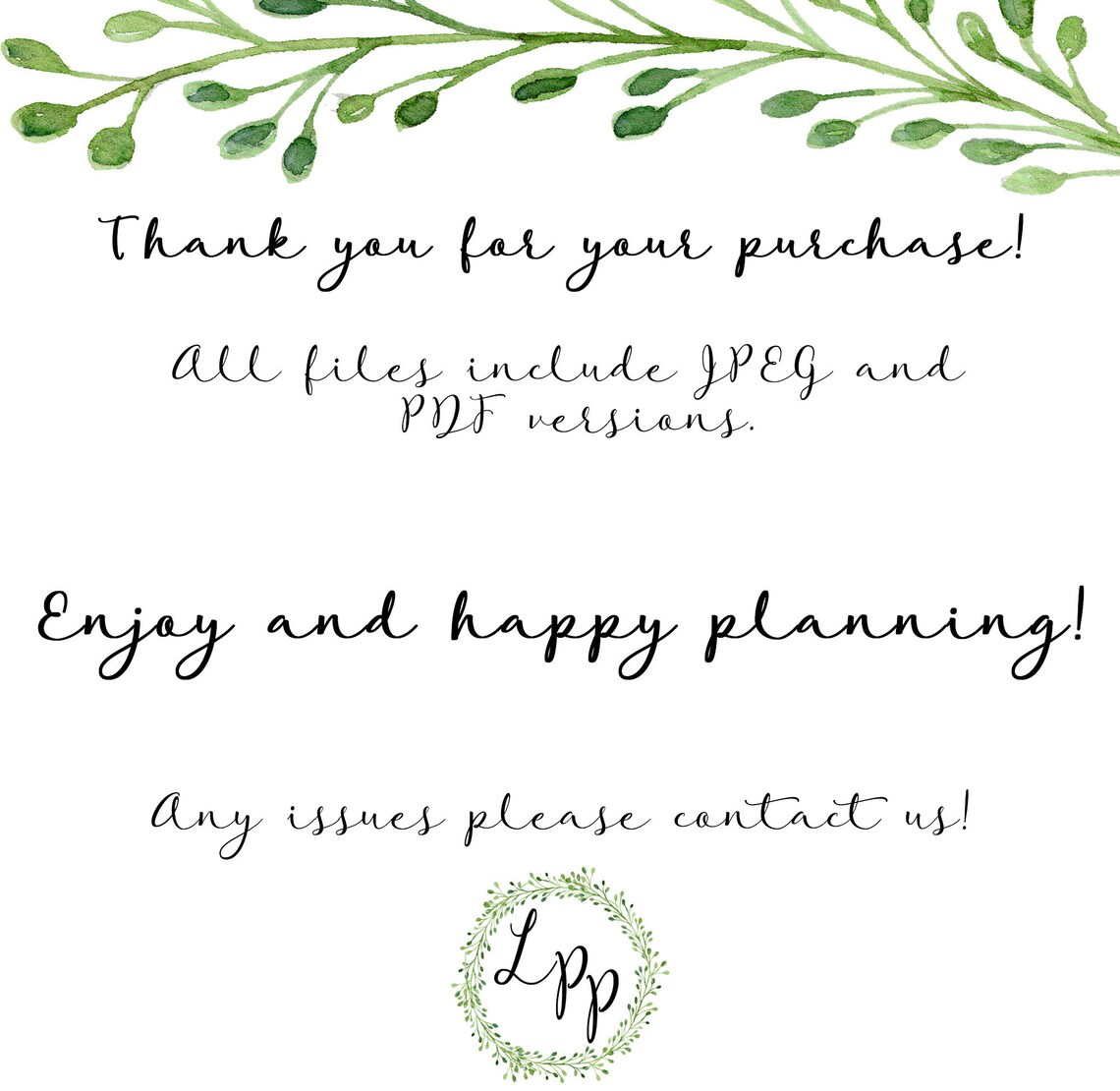 Floral January Notes Page Printable Planner Kit, Erin Condren, Monthly ...