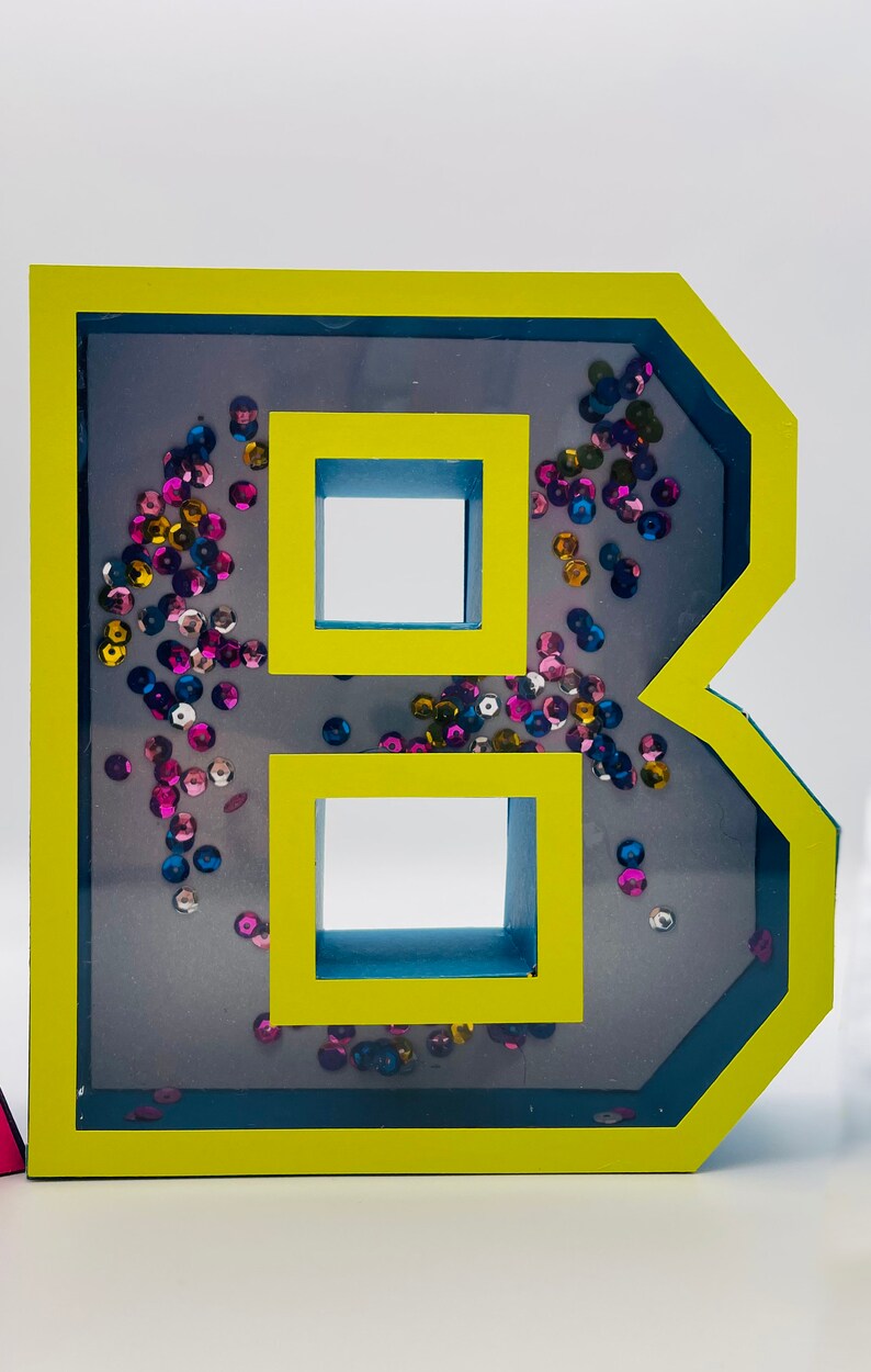 3D Alphabet Shaker Letters A-Z 3D Alphabet Shaker Molds 3D - Etsy