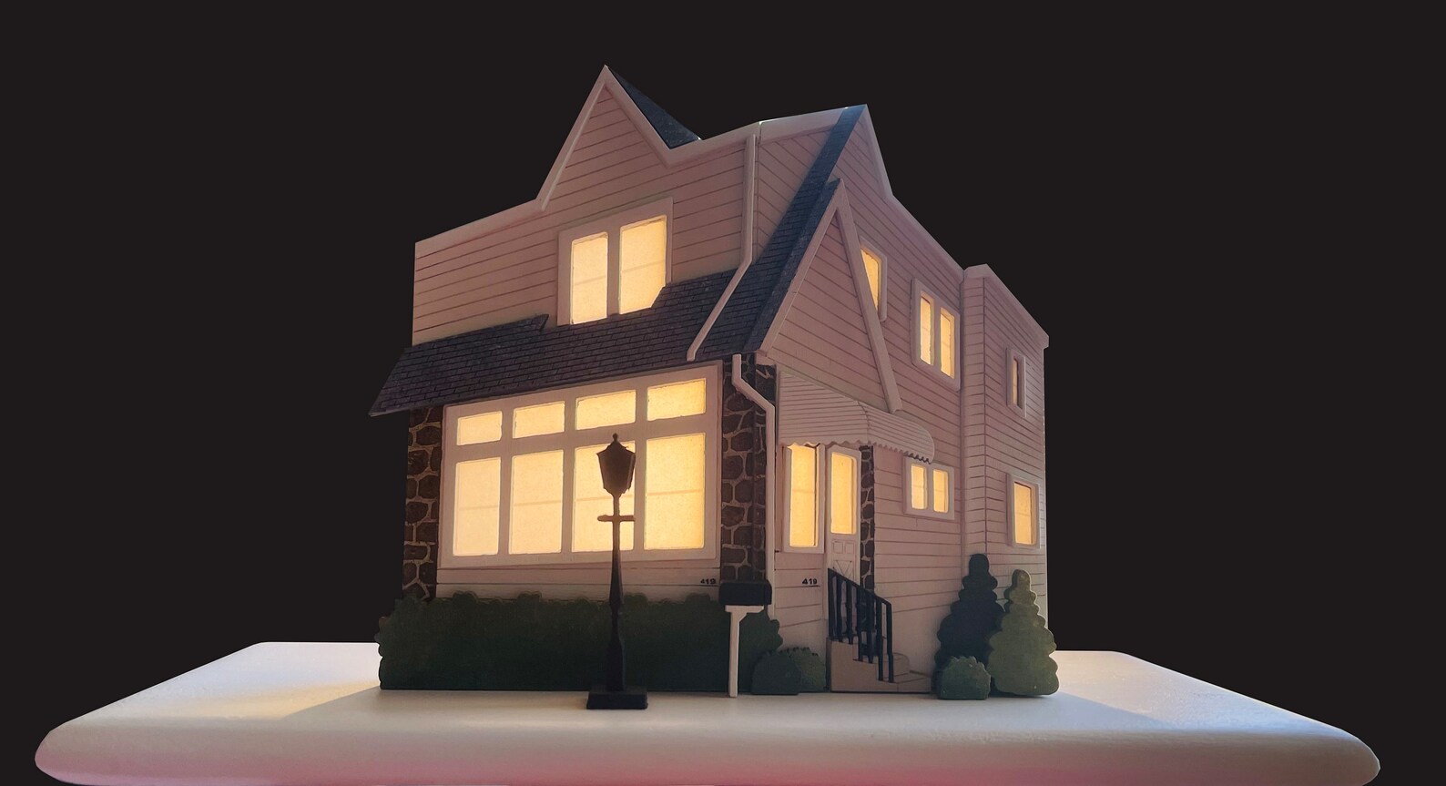 First Home Custom House Portrait 3d Model Custom House - Etsy