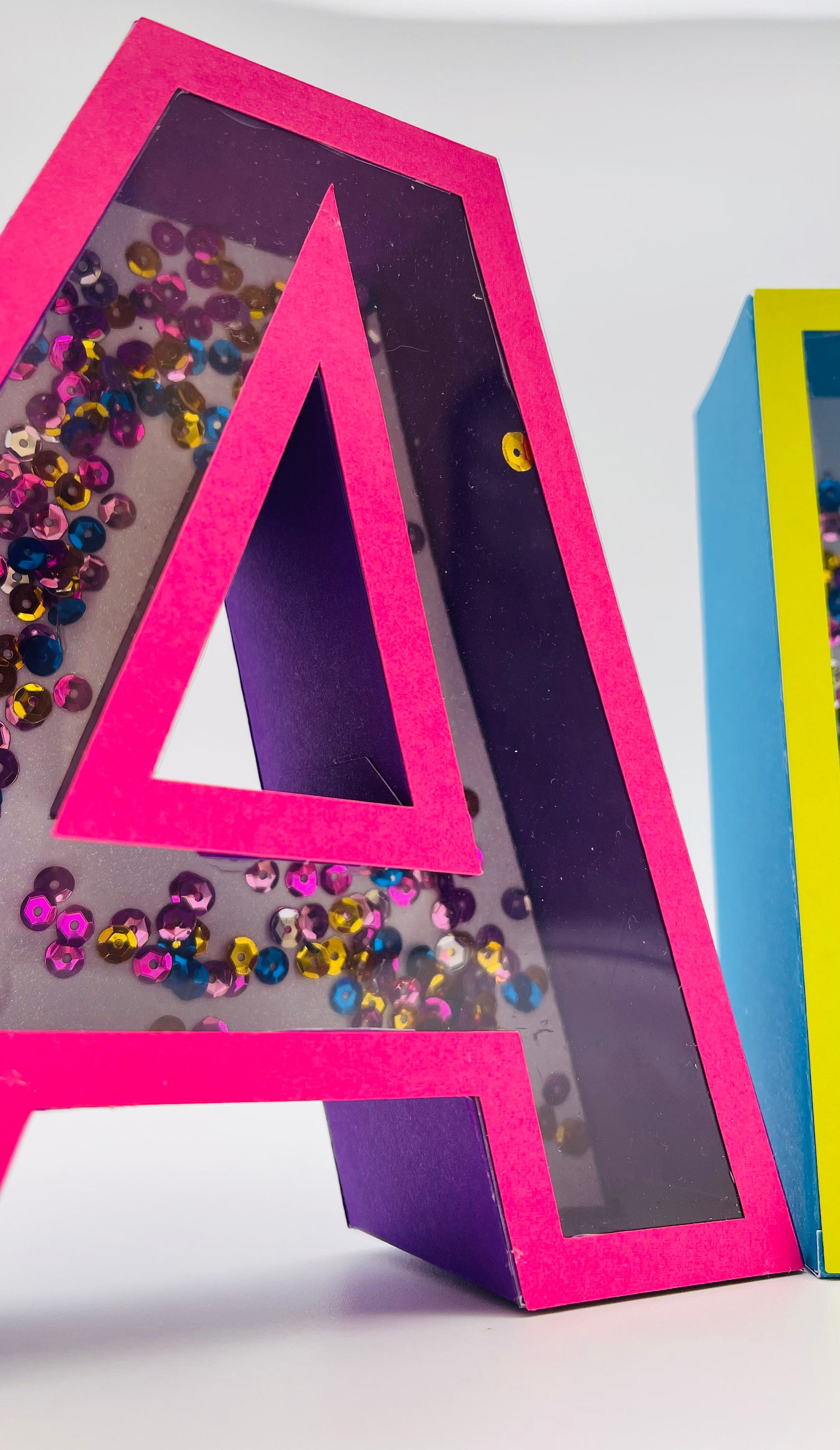 3D Alphabet Shaker Letters A-Z 3D Alphabet Shaker Molds 3D - Etsy