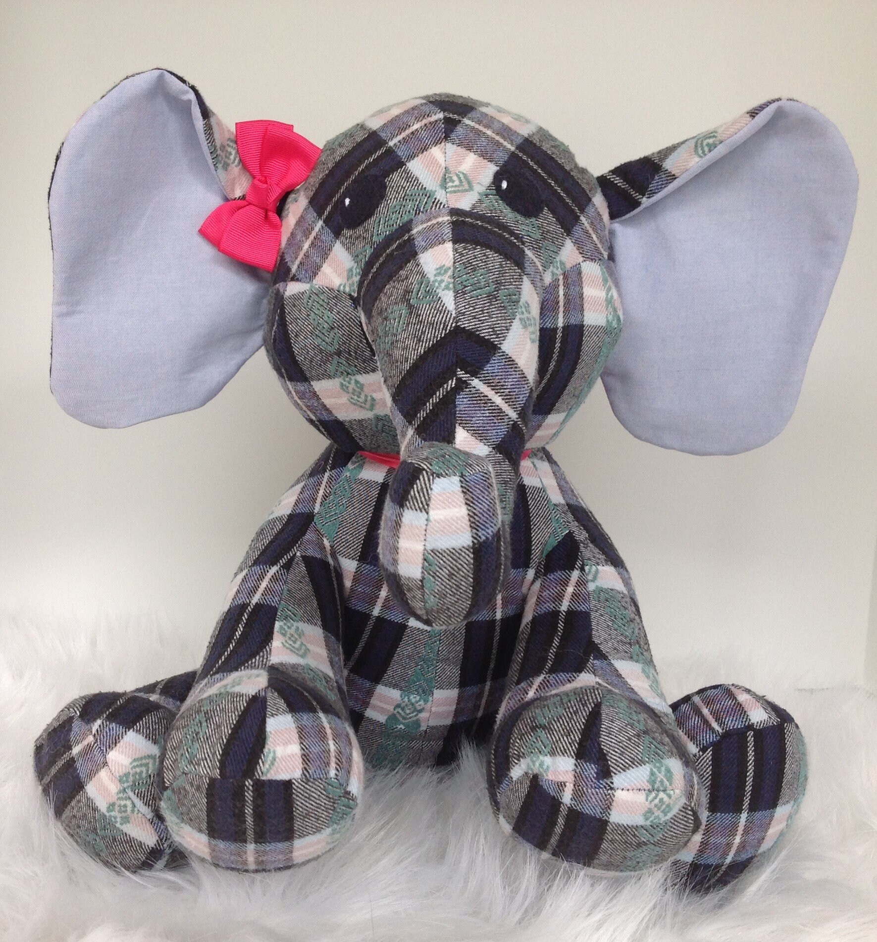 Memory Bear Keepsake Animal Elephant custom and handmade | Etsy