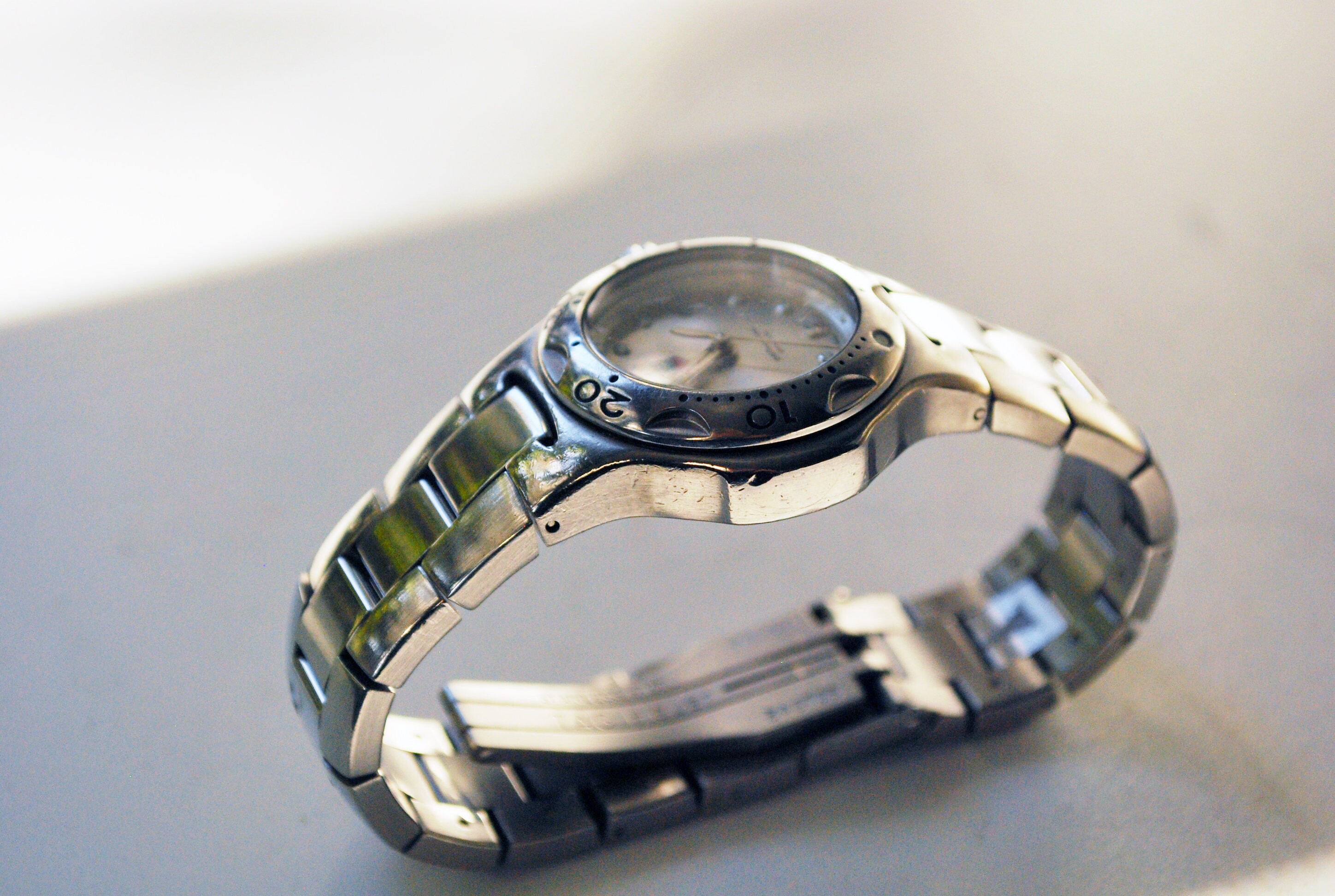 TAG Heuer Ladies WL1314-0 Tag Heuer Kirium Mirror Finish Silver Dial ...