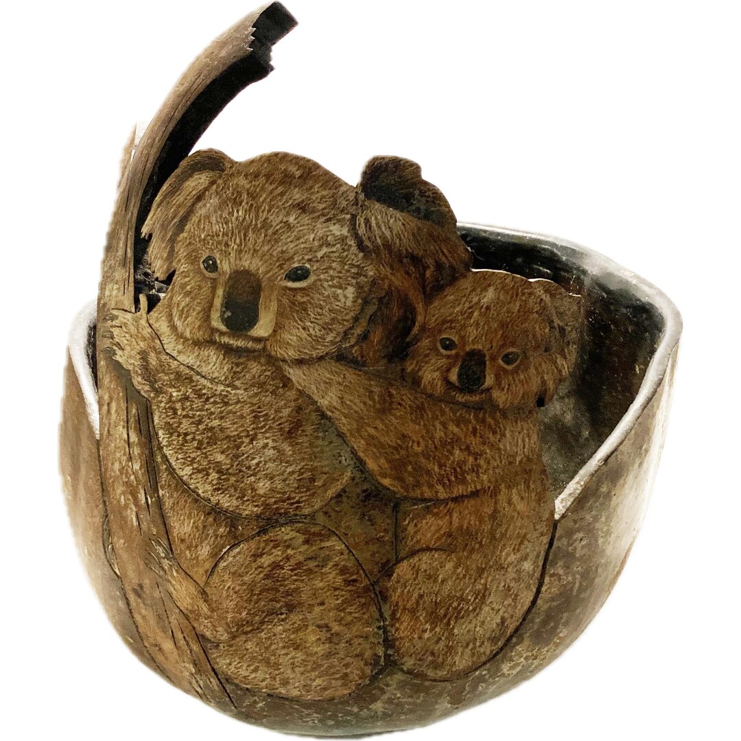 Unique Aboriginal Carved Pot - Etsy