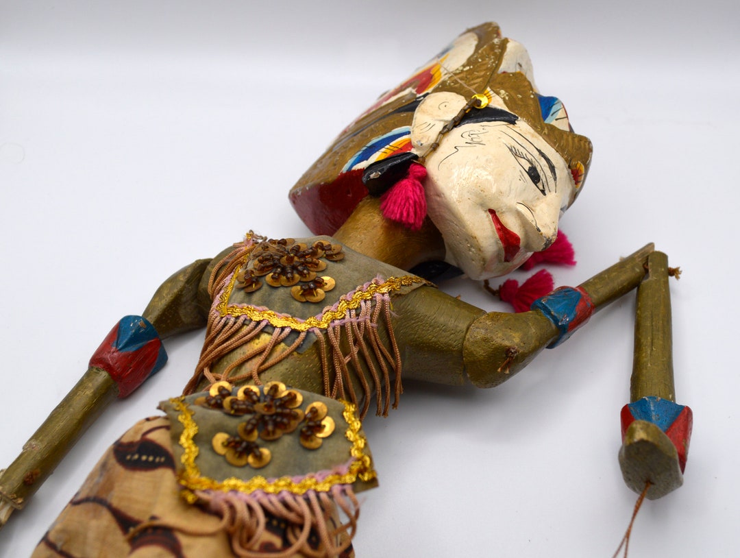 Antique Balinese Puppet - Etsy