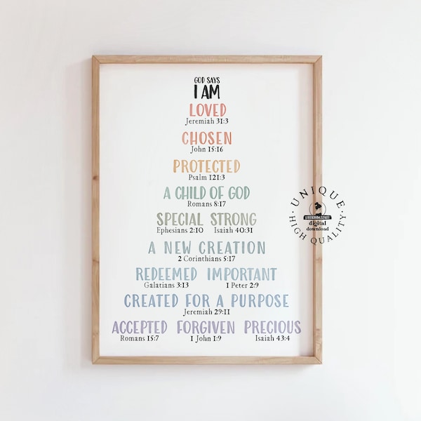 I Am a Child of God - Etsy
