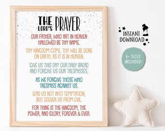 Our Father Prayer - Etsy