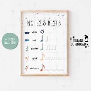 Music Theory Student Classroom Teacher Education Printable - Etsy